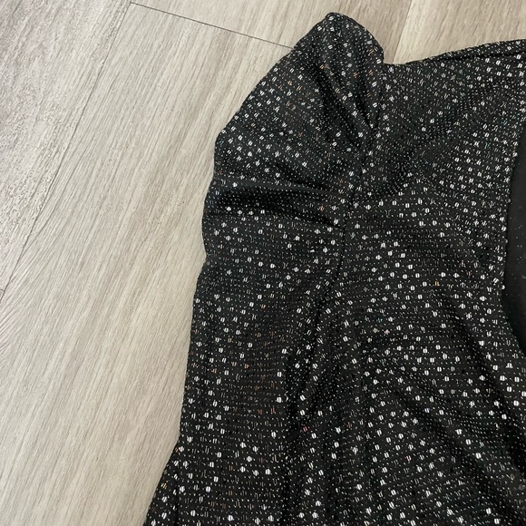 o.p.t | Dresses | Opt New Nwt One Pretty Time Sequin Ruffle Draped ...